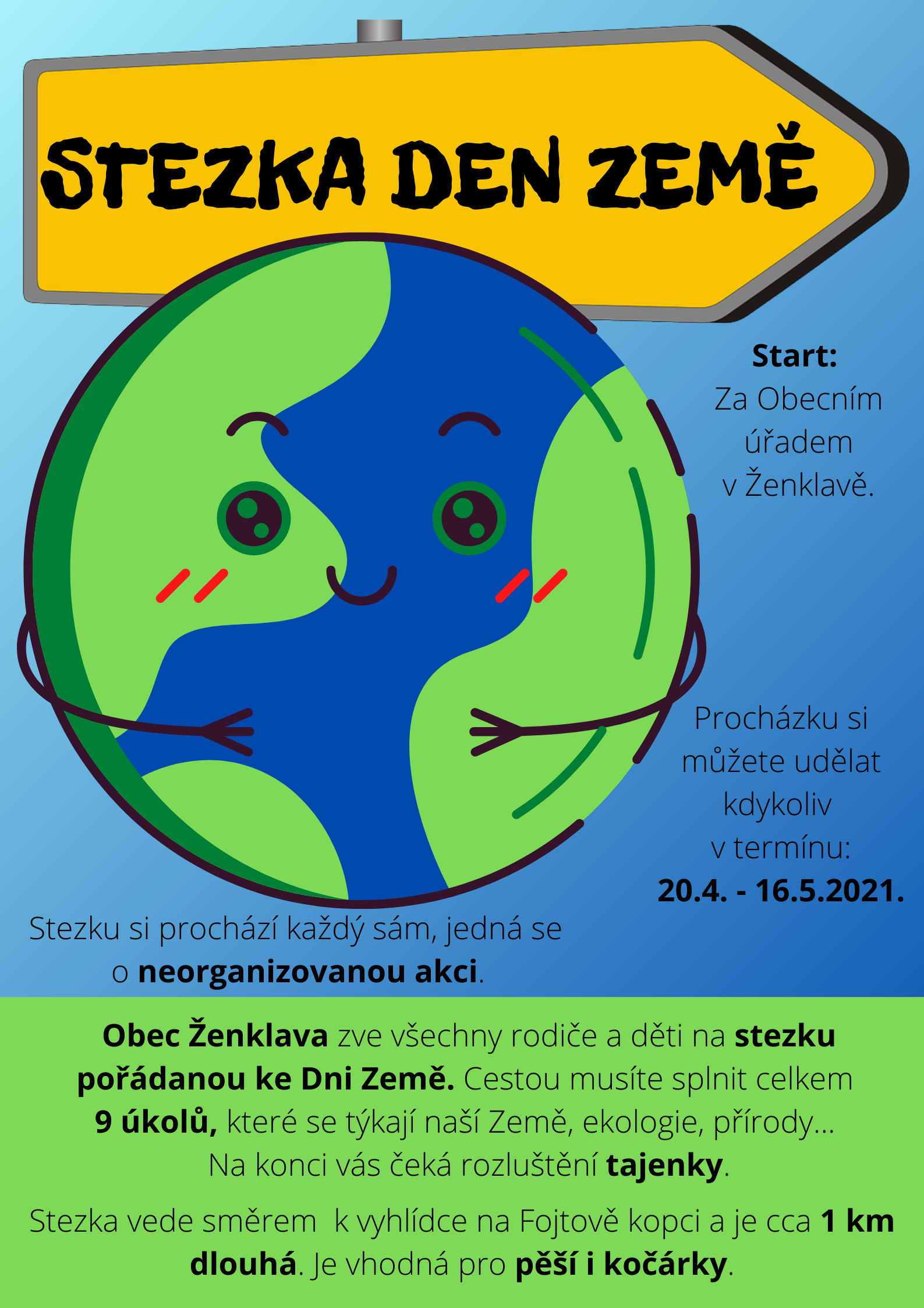 Stezka Den Země | Obec Ženklava